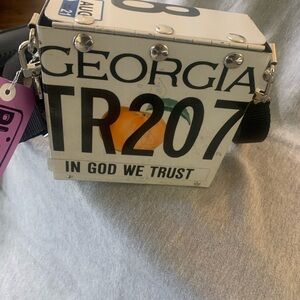 Bags | Georgia License Plate Purse | Poshmark